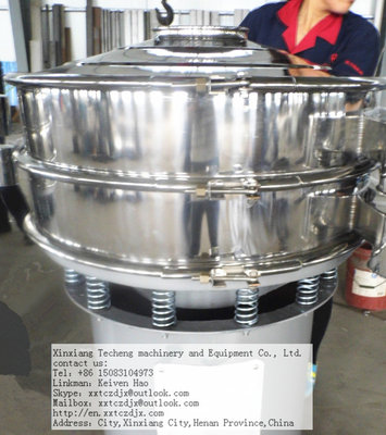 powder grading processing Rotary vibrating screen