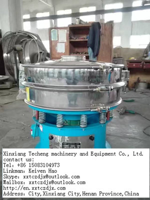 light calcium powder vibrating screen machine