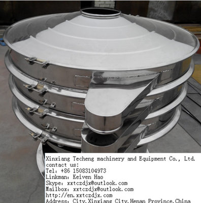 light calcium powder vibrating screen machine