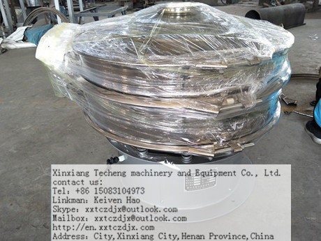 ceramics slurry vibrating screen for solid-liquid separation