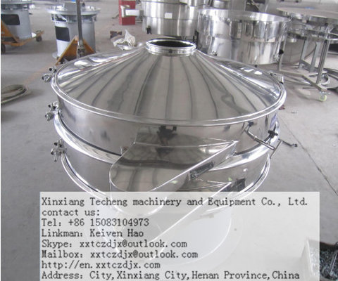 ceramics slurry vibrating screen for solid-liquid separation