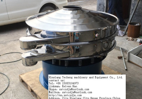 ceramics slurry vibrating screen for solid-liquid separation