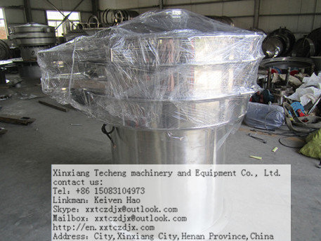 ceramics slurry vibrating screen for solid-liquid separation