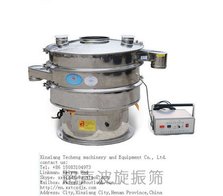 Characteristics of ultrasonic vibrating screen