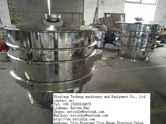 SUS 304 Material Food Grade Rotary Vibrating Screen