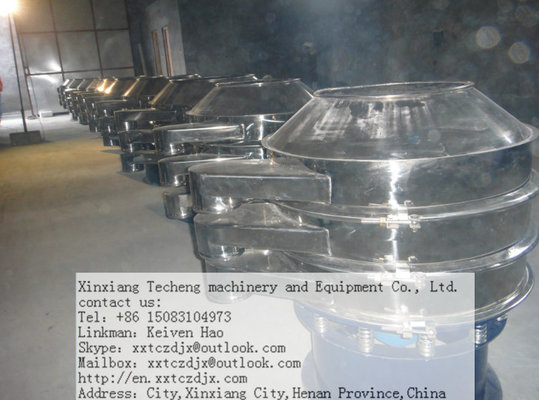 SUS 304 Material Food Grade Rotary Vibrating Screen