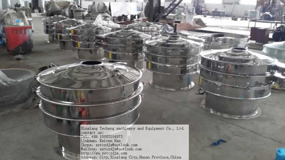 SUS 304 Material Food Grade Rotary Vibrating Screen