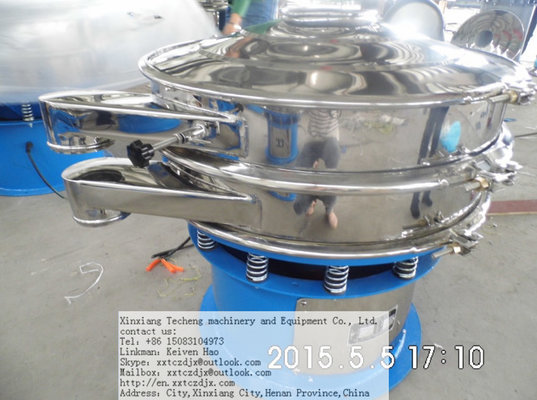 SUS 304 Material Food Grade Rotary Vibrating Screen