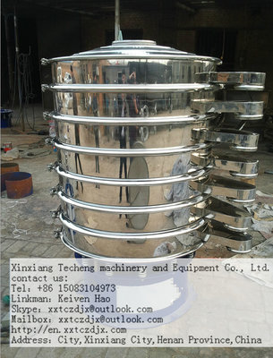 SUS 304 Material Food Grade Rotary Vibrating Screen