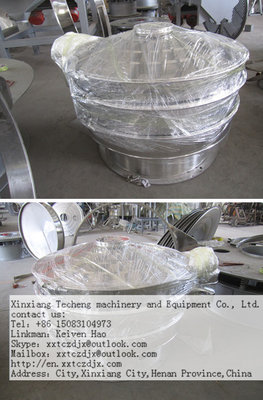 SUS 304 Material Food Grade Rotary Vibrating Screen