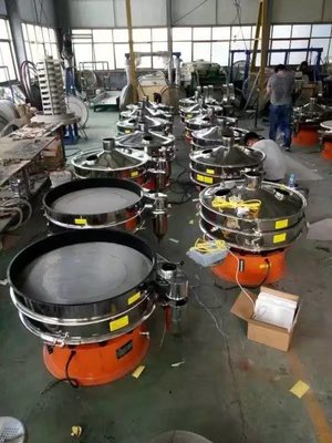 calcium powder vibrating screen machine