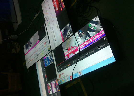 China 3.9mm Led Curtain Wall , Large Led Display Screen With HDMI Signal Input supplier