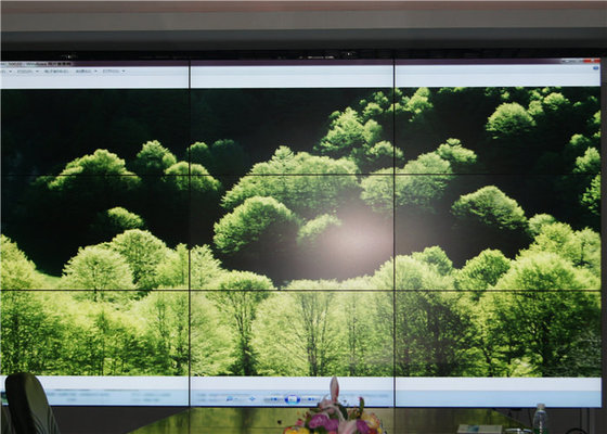 China Splicing Touch Screen Indoor LED Video Wall With 55'' Samsung Panel 1.9mm Seam supplier
