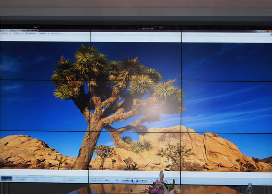 China Super Narrow 4k Display Indoor LED Video Wall 5.5mm For Public Installations supplier