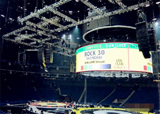 China Custom P6 Indoor Full Color SMD LED Display High Brightness  For Stage supplier