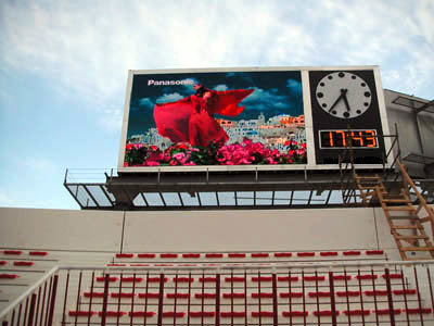 China 8500 nits Brightness Outdoor LED Advertising Display Energy Saving Type supplier