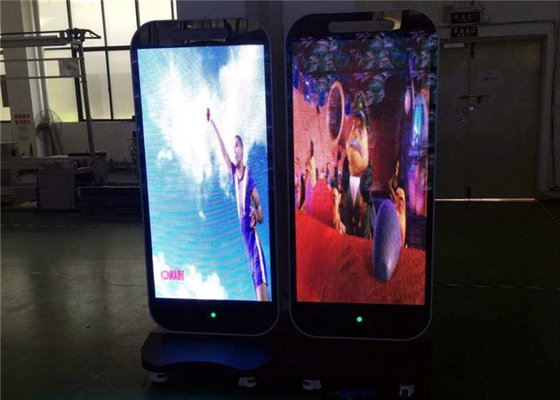 China P6 Outdoor Moveable Floor Standing Rental LED Wall / LED Advertsing Player supplier