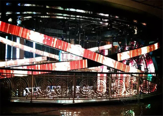 China Customized P2 P3 Circle SMD LED Display System Indoor Full Color Led Screen supplier