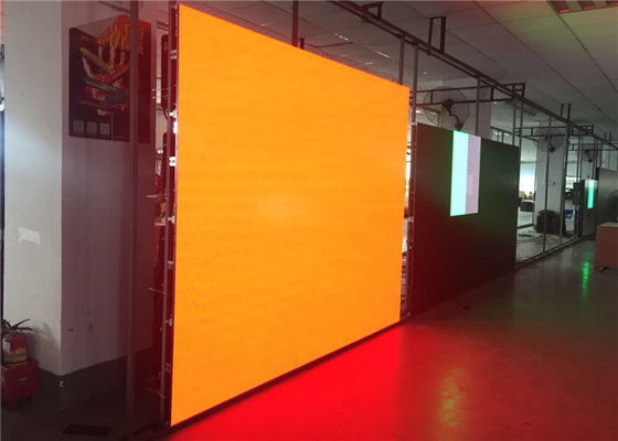 China P3.91 5153 IC High Fresh Rate Indoor LED Video Wall Cabinet For Audio Room Display supplier