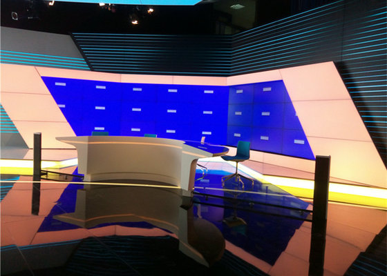 Super Narrow Bezel DID Panel LED Video Display With DP Circle Input RS232 supplier