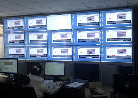 Super Narrow Bezel DID Panel LED Video Display With DP Circle Input RS232 supplier