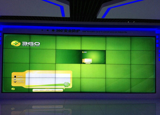 Samsung DID Panel Green HD LED Wall 3.7mm With Super Narrow Bezel 55inch supplier