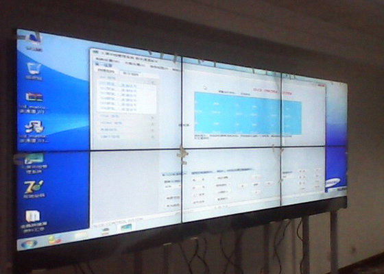 High Resolution Indoor HD LED Wall , Blue LED Display 55inch With LED Backlight supplier