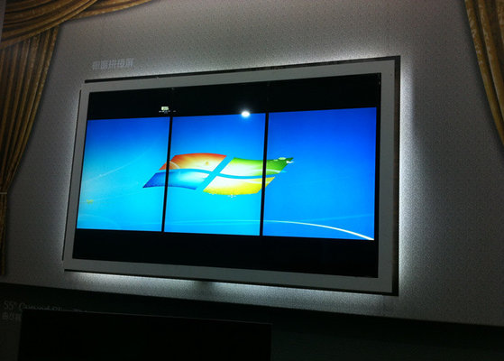 46inch HD LED Wall Built In Vertical Display 500nits For Bank supplier