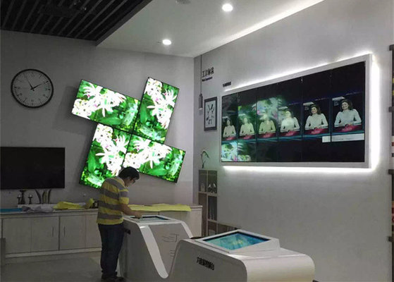 55 Inch 5.3mm SNB HD LED Wall Splicing Screen Built In Exhibition Show Room supplier