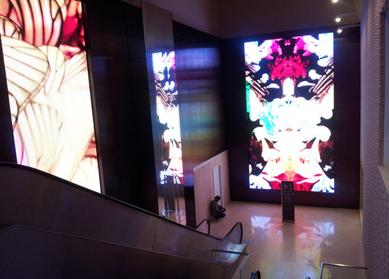 P4 3in1 Indoor LED Video Wall , SMD LED Display For Shopping Malls supplier