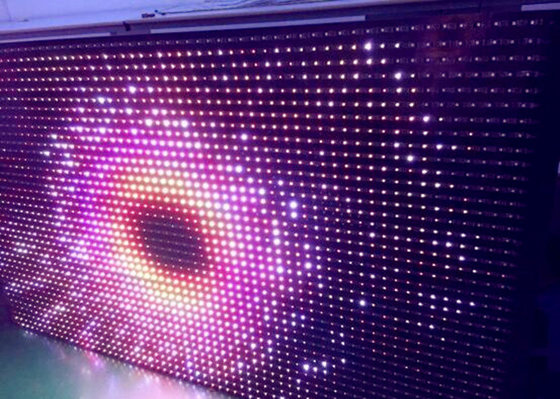 Indoor Wall Mounted P4 HD LED Wall Video Display With High Brightness supplier
