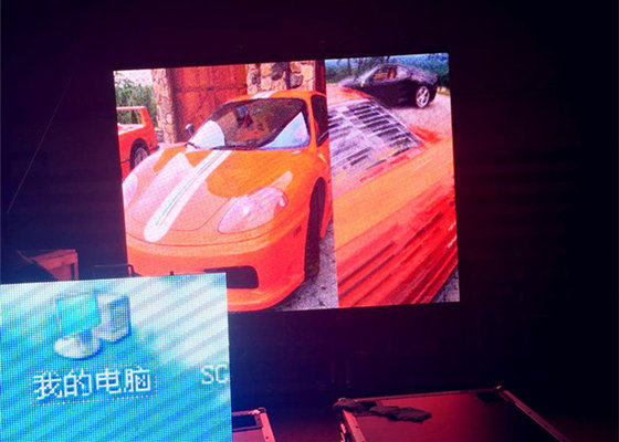 Indoor Wall Mounted P4 HD LED Wall Video Display With High Brightness supplier