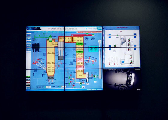 High Contrast 3*3 Indoor LED Video Wall Support 1080p With 1.6meters Height supplier