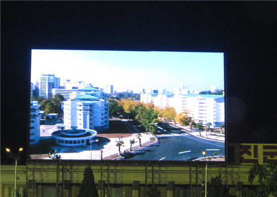 P8 P10 DIP Multi Color LED Curtain Display , Outdoor LED Panel Constant Current supplier