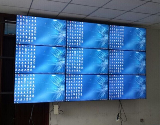 Indoor Remote Control Led Broadcast Video Wall , Narrow Bezel Video Wall 1920×1080 Resolution supplier