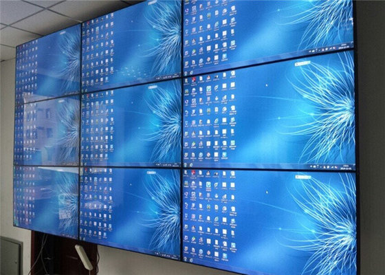Indoor Remote Control Led Broadcast Video Wall , Narrow Bezel Video Wall 1920×1080 Resolution supplier
