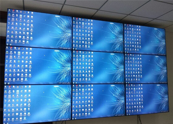 Indoor Remote Control Led Broadcast Video Wall , Narrow Bezel Video Wall 1920×1080 Resolution supplier