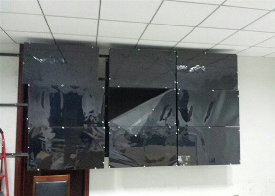 Flexible Scalable Multi Media LED Display 55'' Blue 5.3mm For Surveillance supplier