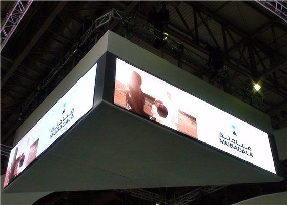 P8 Flexible LED Display 14 Bit , Curtain LED Screen High Speed Shutter For Outdoor Mall supplier