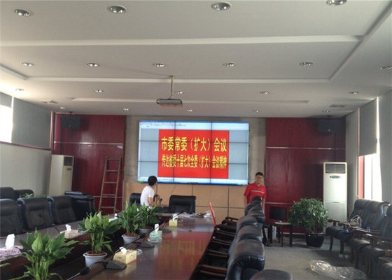 Super Narrow Bezel Monitor HD LCD Video Wall Support Various Signal Ports 55 Inch supplier
