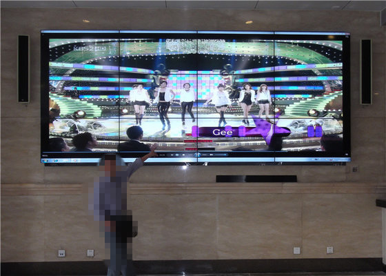 High Contrast Broadcast Video Wall Digital Signage Flexible Structure With Controller supplier