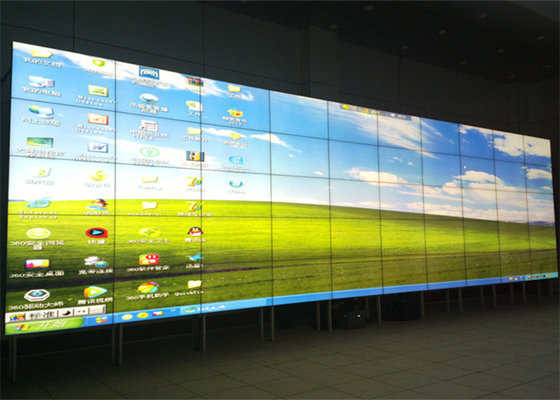 HD 1920X1080 Multi Screen Video Wall LCD 3.5mm / 3.9mm / 5.5mm For Meeting Room supplier