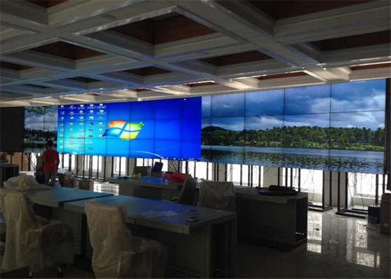 LG Ultra Narrow Bezel LCD Broadcast Video Wall LED Backlight For Shopping Mall supplier