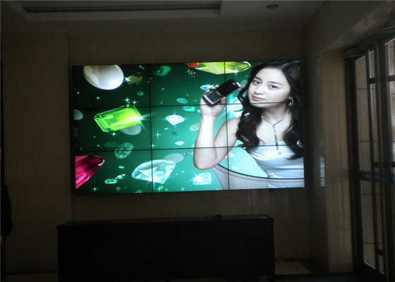 3x3 Indoor LED Video Wall With 800cd/M2 LED Backlight For Advertising supplier