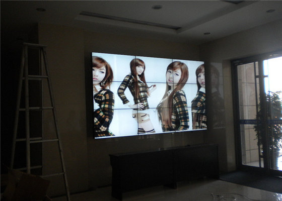 3x3 Indoor LED Video Wall With 800cd/M2 LED Backlight For Advertising supplier