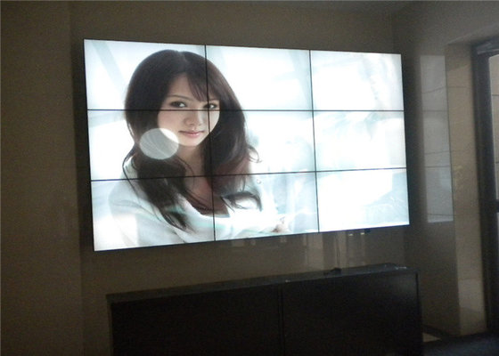 3x3 Indoor LED Video Wall With 800cd/M2 LED Backlight For Advertising supplier