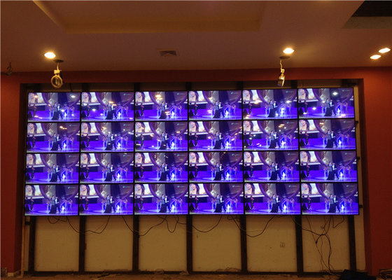 6.7mm Indoor LED Video Wall Mounted With 46'' Super Narrow Bezel supplier