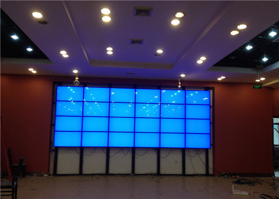 6.7mm Indoor LED Video Wall Mounted With 46'' Super Narrow Bezel supplier