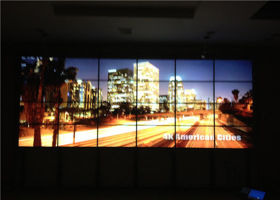 Full Hd 55inch 4x6 Indoor LED Video Wall 5.3mm For Meeting Rooms supplier