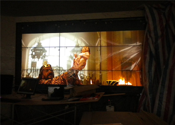 55'' LCD Display Wall , HD LED Screen Indoor For TV Station / Audio Room supplier